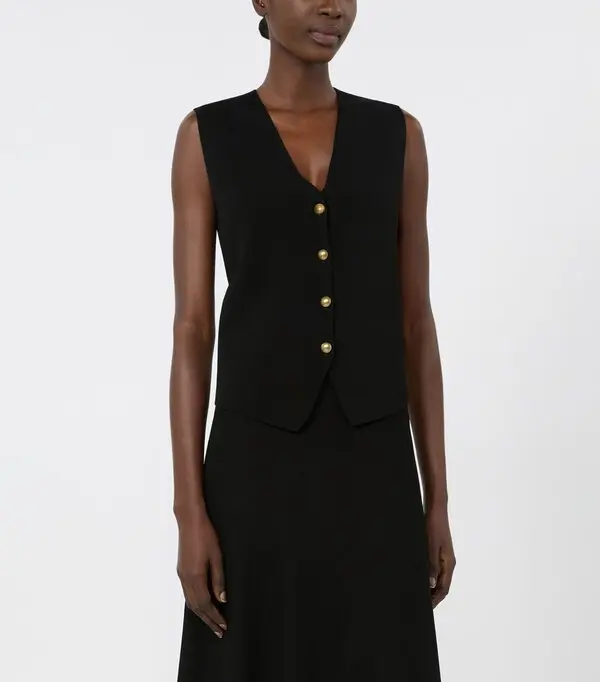Max Mara Knitted Waistcoat