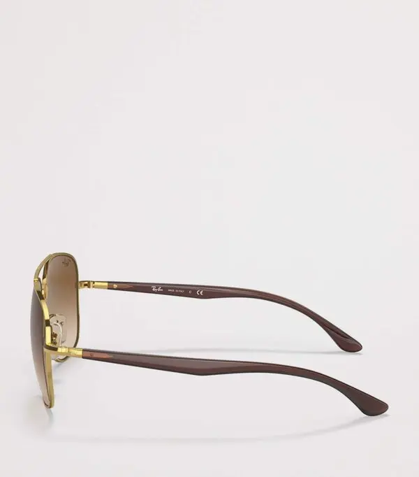 Ray-ban Metal Square Sunglasses