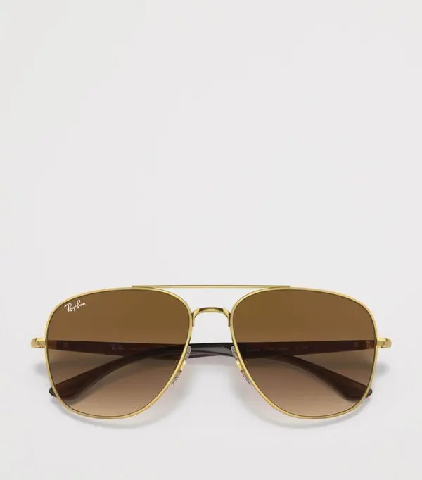 Ray-ban Metal Square Sunglasses