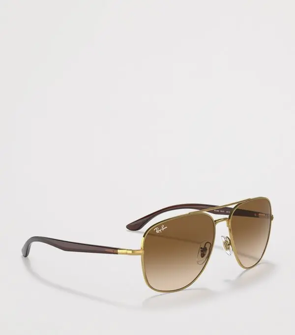 Ray-ban Metal Square Sunglasses