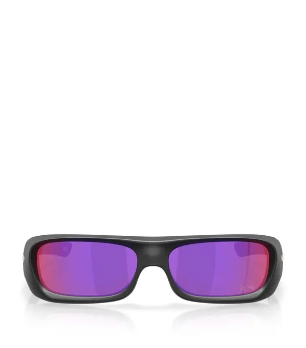 Oakley Kylian Mbappé Signature Series Permian Rectangle Sunglasses - Black