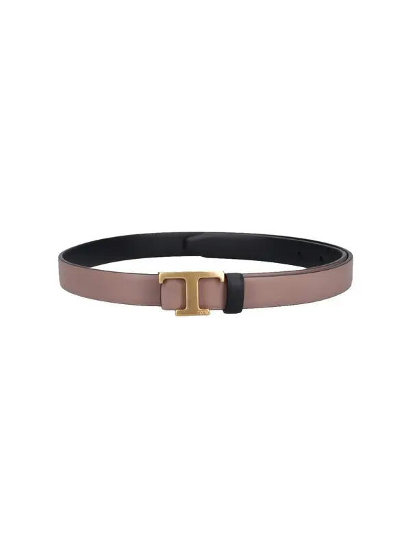 TOD'S Reversible Belt "t Timeless