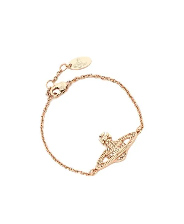 VIVIENNE WESTWOOD Mini Bas Relief Chain Bracelet - Yellow