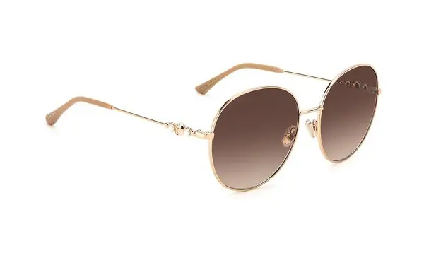 JIMMY CHOO Logo Sunglasses