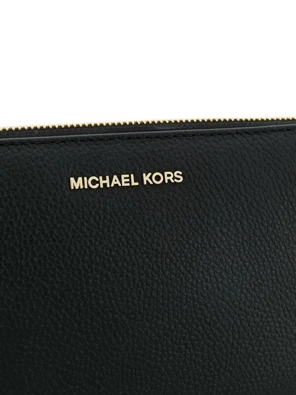 Michael Kors Jet Set Logo Plaque Clutch Bag
