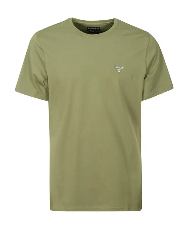 Barbour Logo Embroidered T-shirt