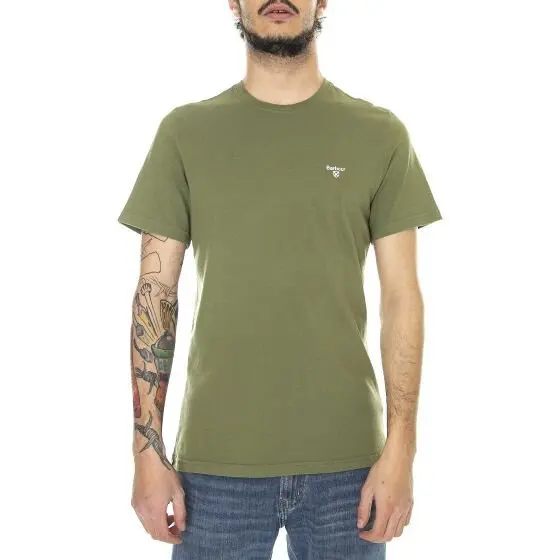 Barbour Logo Embroidered T-shirt