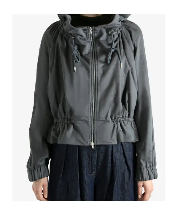 Dries Van Noten Zip-up Drawstring Sweatshirt