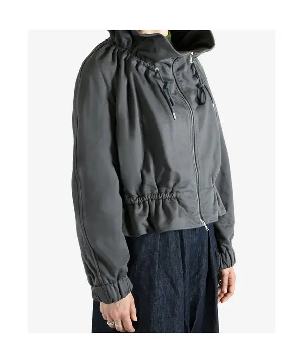 Dries Van Noten Zip-up Drawstring Sweatshirt