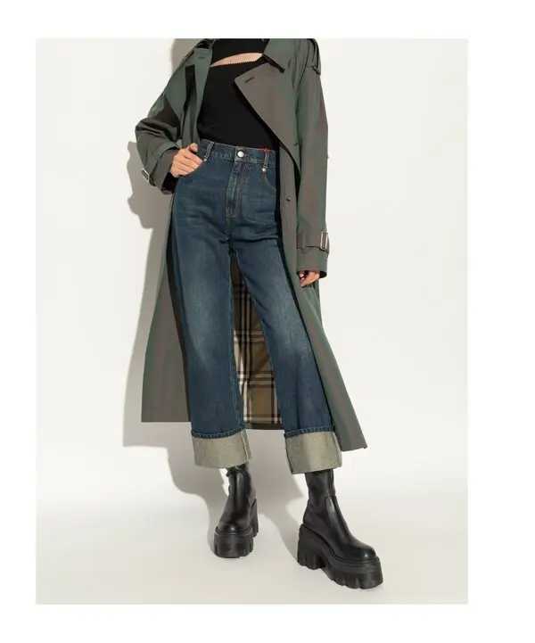 Casadei Round Toe Platform Boots