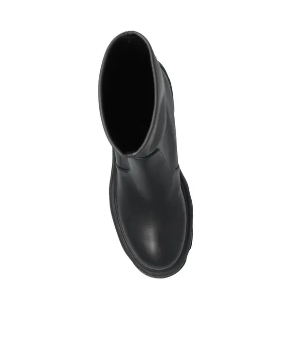 Casadei Round Toe Platform Boots