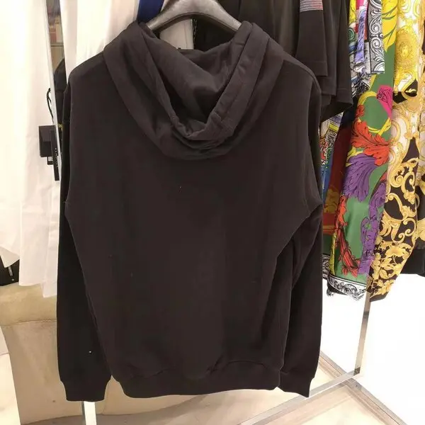 Versace Baroque Logo Hooded Hoodie
