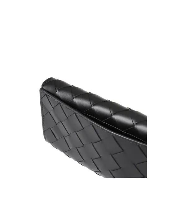 Bottega Veneta Intracciato Knitted Wallet