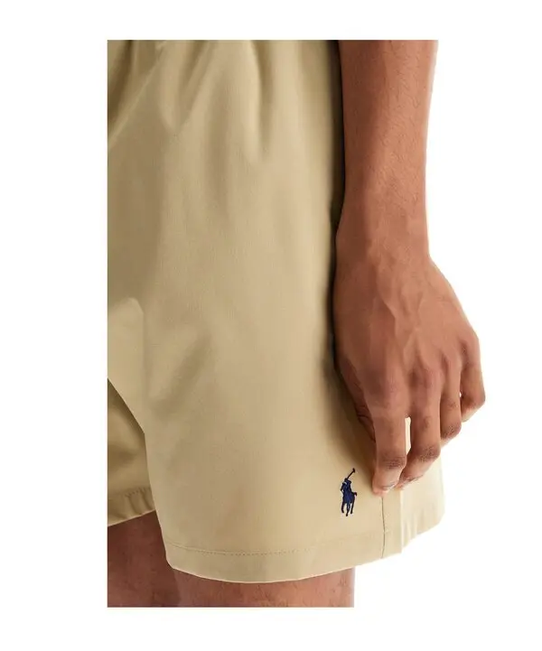 Polo Ralph Lauren 14.6 Cm Traveller Classic Swim Shorts - Beige