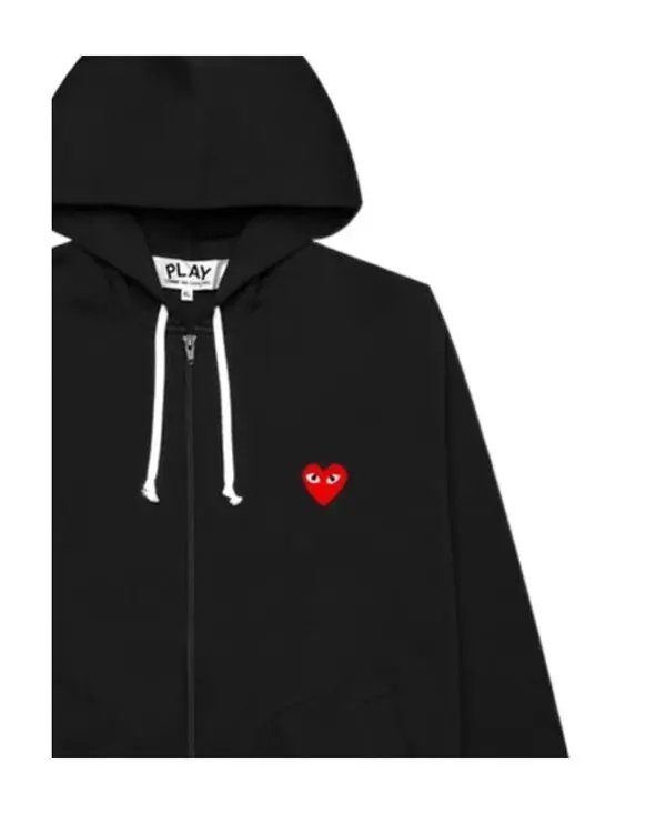 Comme Des Garçons Logo Hooded Sweater