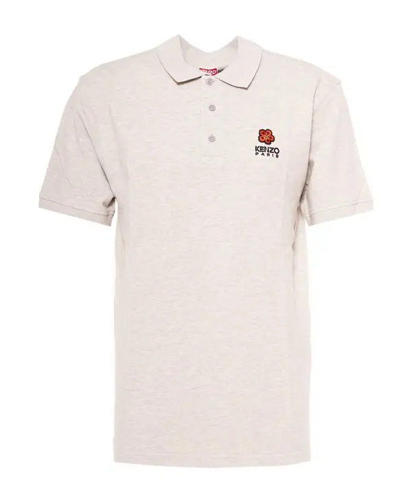 Kenzo Logo Embroidered Short-sleeved Polo Shirt