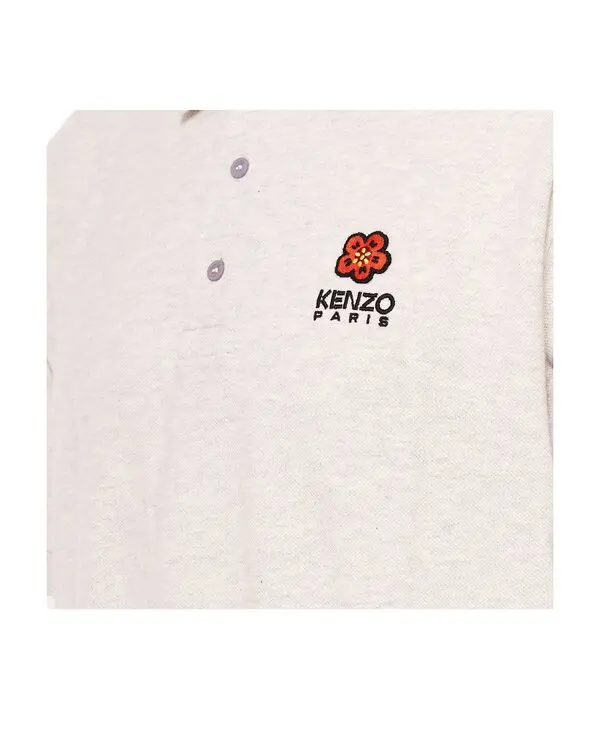Kenzo Logo Embroidered Short-sleeved Polo Shirt