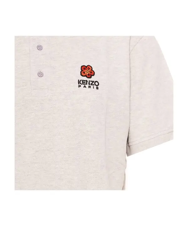 Kenzo Logo Embroidered Short-sleeved Polo Shirt
