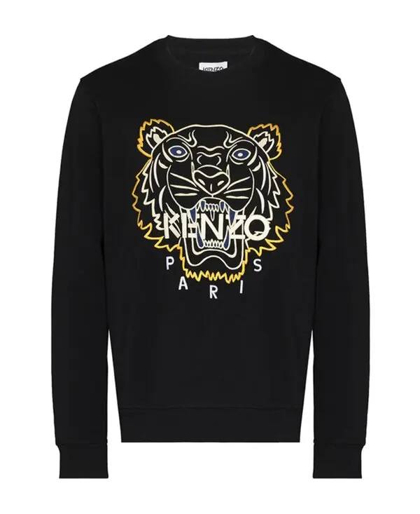 Kenzo Round-necked Logo Sweater