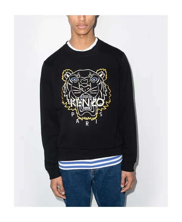 Kenzo Round-necked Logo Sweater
