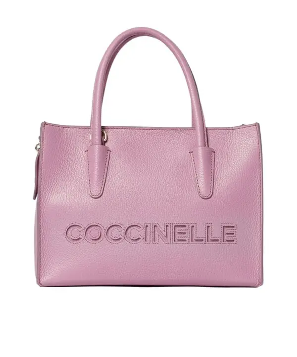 COCCINELLE Myrtha Debossed-logo Tote Bag