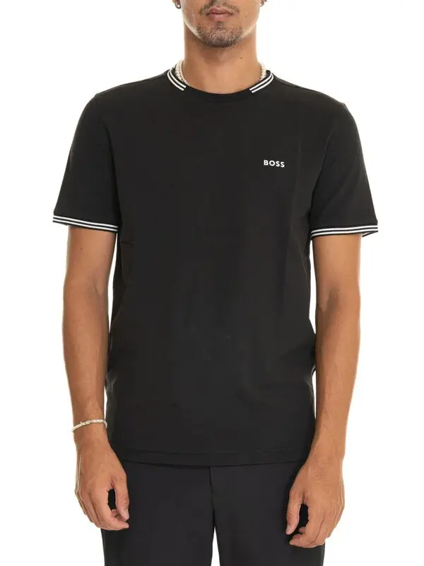Hugo Boss Logo Printed Crewneck T-shirt