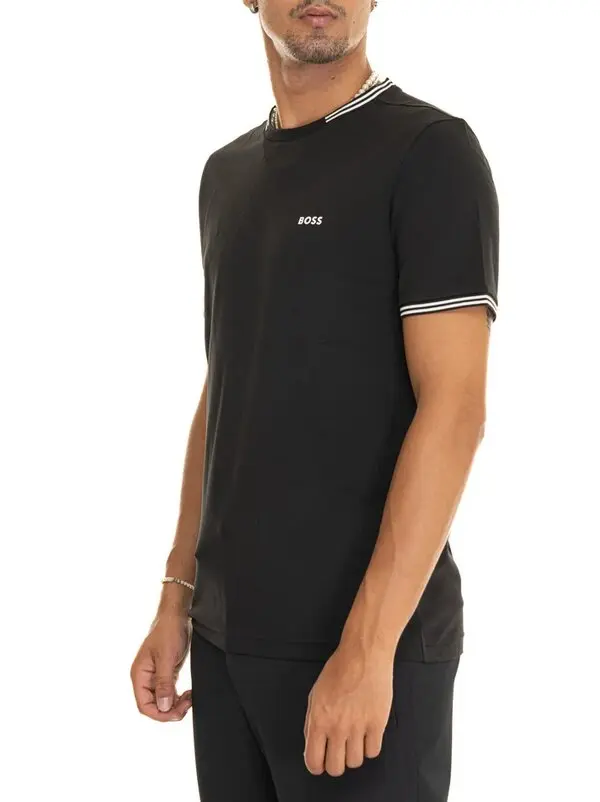 Hugo Boss Logo Printed Crewneck T-shirt