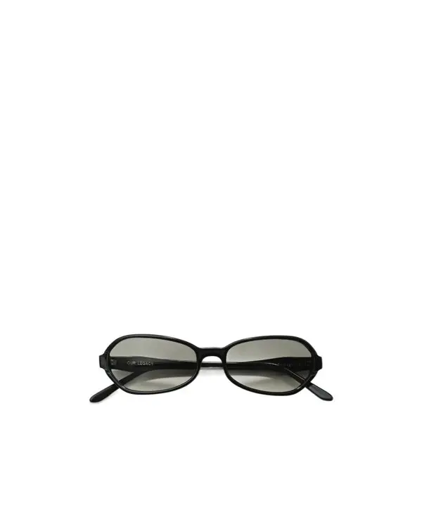 Our Legacy Drain Geometric-frame Sunglasses - Infinite Black