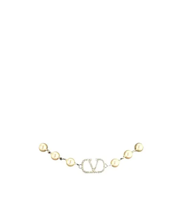 Valentino Garavani Vlogo Signature Embellished Bracelet