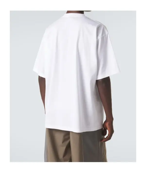 Balenciaga Printed Cotton Jersey T-shirt