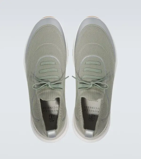 Brunello Cucinelli Knitted Sneakers