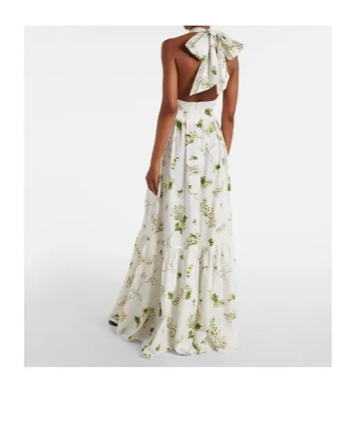 Camilla Embellished Cotton Maxi Dress