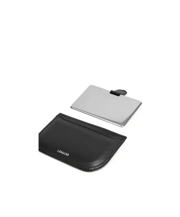 LEMAIRE Logo Clip Cardholder