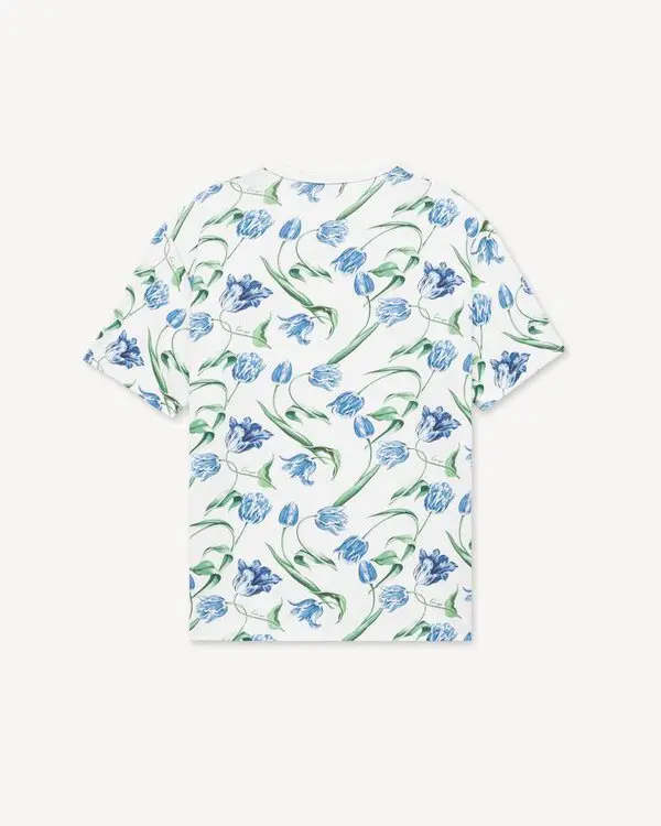 Kenzo Tulip' T-shirt In Cotton