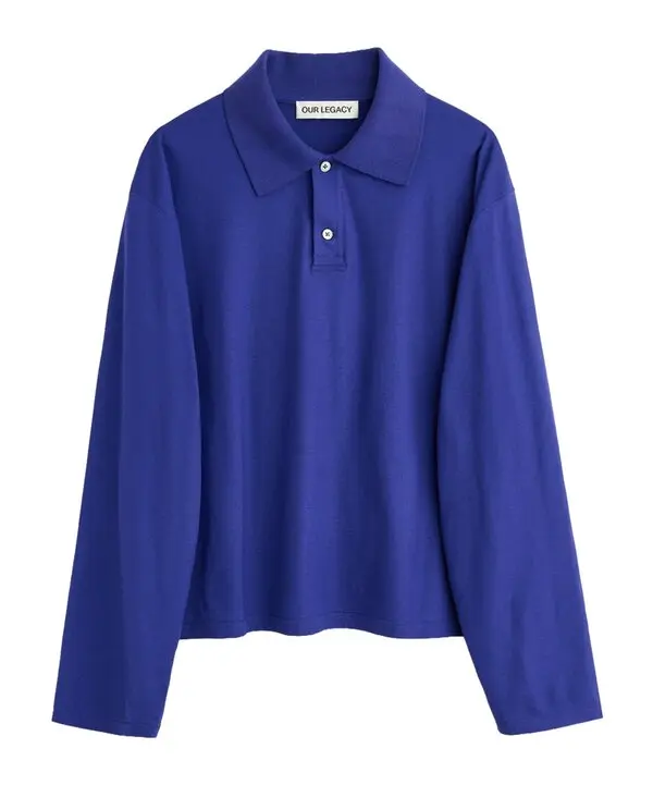 Our Legacy Long Sleeve Polo Shirt