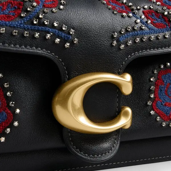 COACH Tabby Shoulder Bag 26 With Embroidered Americana