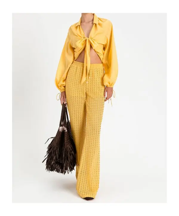 TWINSET Tie Detail Shirt