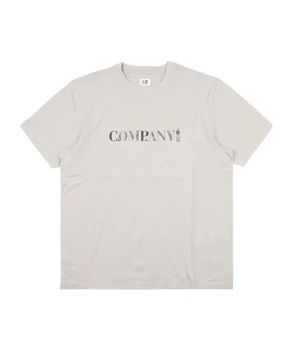 C.P. COMPANY Logo Printed Crewneck T-shirt - White