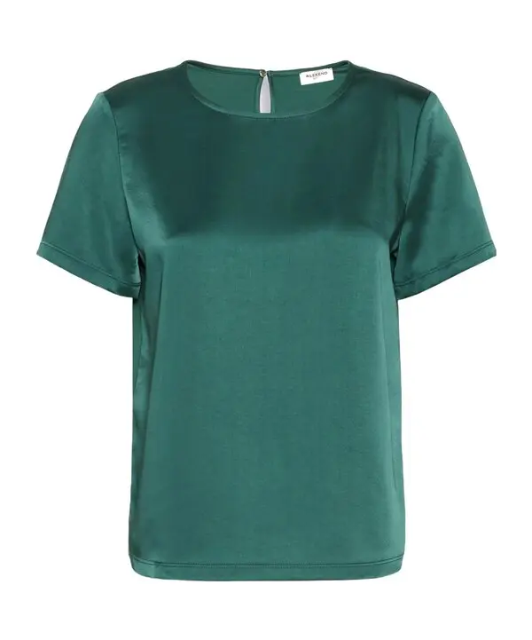 Max Mara Jersey Panel Top - Green