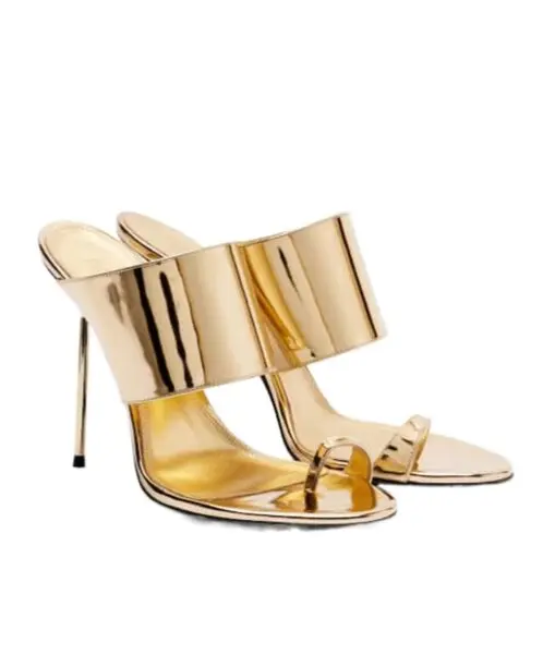 Paris Texas Lidia 105 Patent Leather Mules