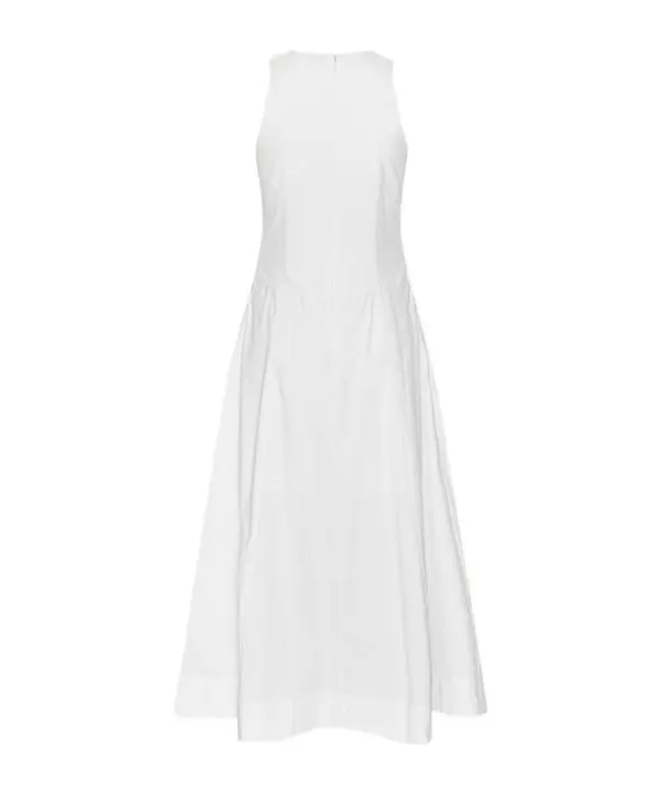 ROTATE BY BIRGER CHRISTENSEN Sleeveless Flower Midi Dress
