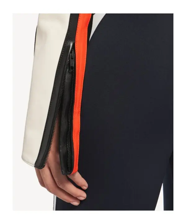 Balenciaga Bodies Fitted Biker Jacket