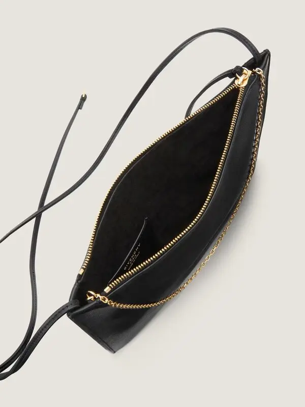 Givenchy Voyou Pouch In Shiny Leather