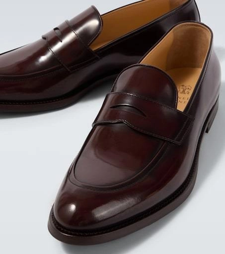 Brunello Cucinelli Leather Penny Loafers