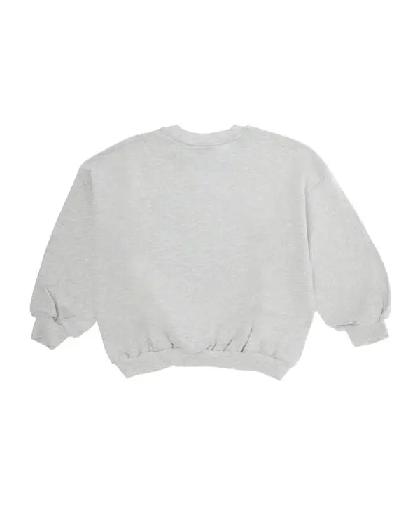 MINI RODINI Bear Embroidered Crewneck Sweatshirt