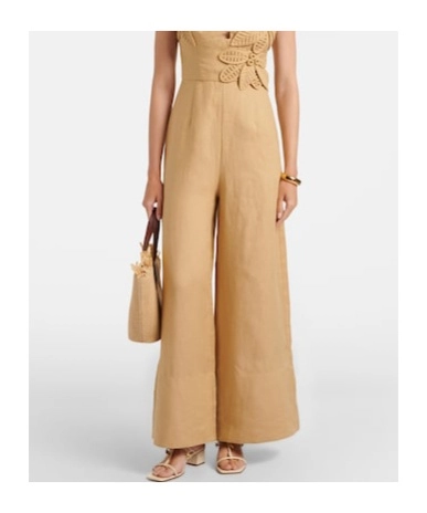 Farm Rio Embellished Leather Mules