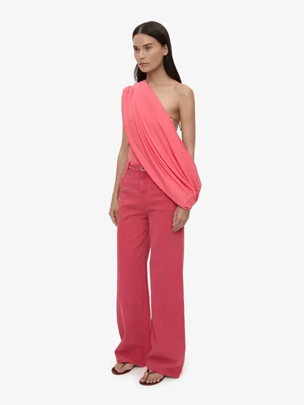 Christopher Esber Wide-leg Cotton Corduroy Jeans