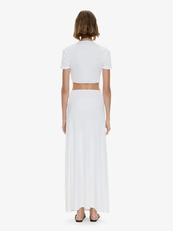 Christopher Esber Droplet Crystal Clasp Skirt