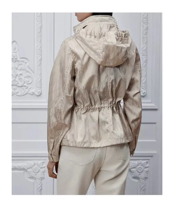 Dior Hooded Safari Jacket With Drawstring Waist