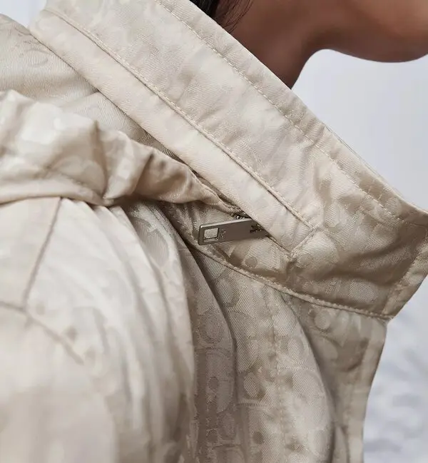 Dior Hooded Safari Jacket With Drawstring Waist